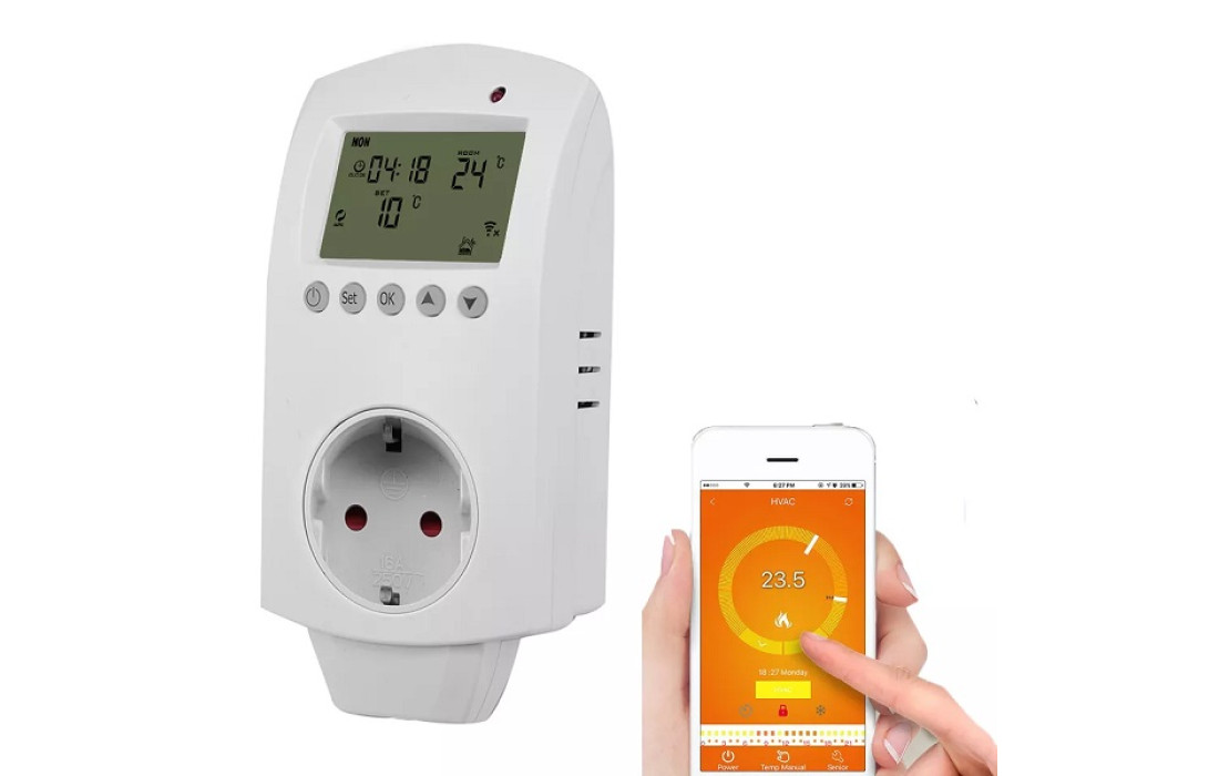 termostat priza controlat prin internet| Producator DRAGUS - Cluj-Napoca